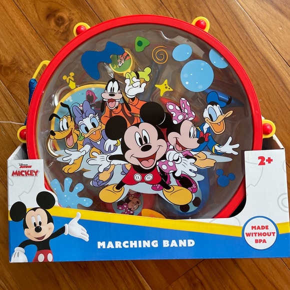 Disney | Toys | Disney Music Marching Band Drum With Instruments ...